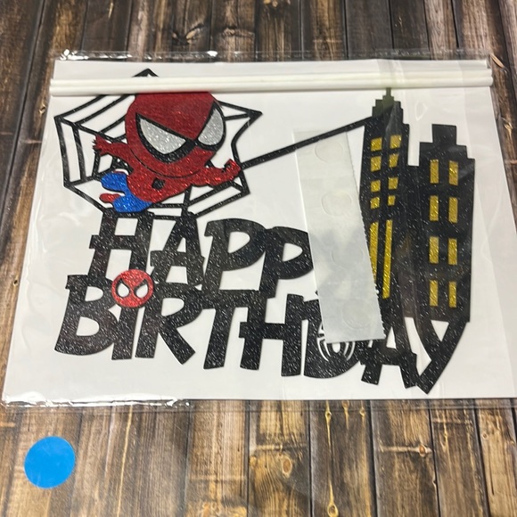 n/a | Party Supplies | 5for Baby Spiderman Hero Glitter Spiderman ...